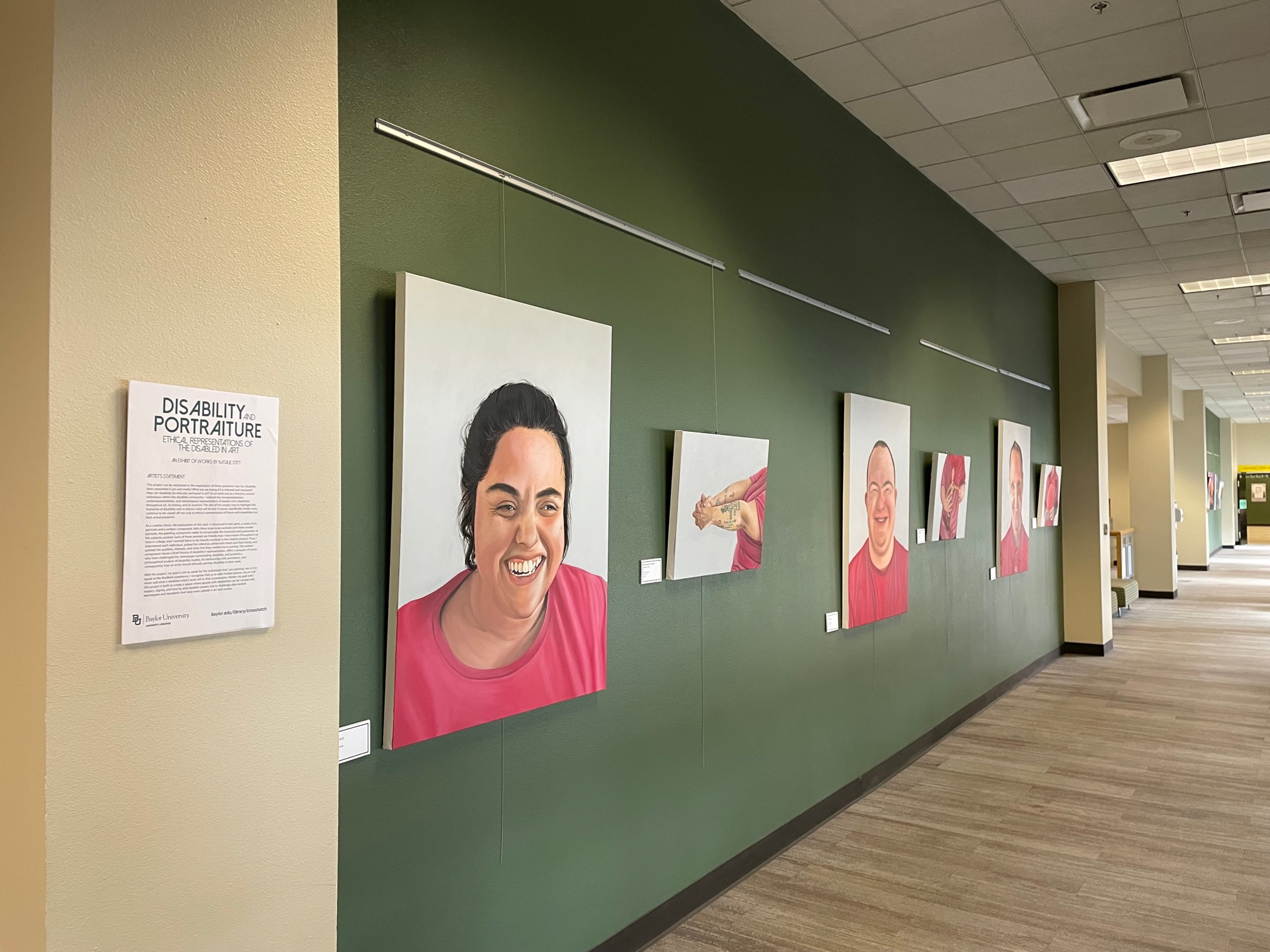 Recent Graduate Painting's On Exhibit at Baylor Libraries CrossHatch ...